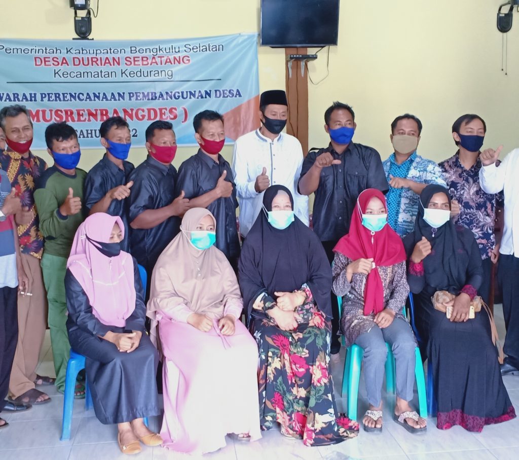 Musyawarah Perencanaan Pembangunan (MUSRENBANGDES) 2022 - DURIAN SEBATANG